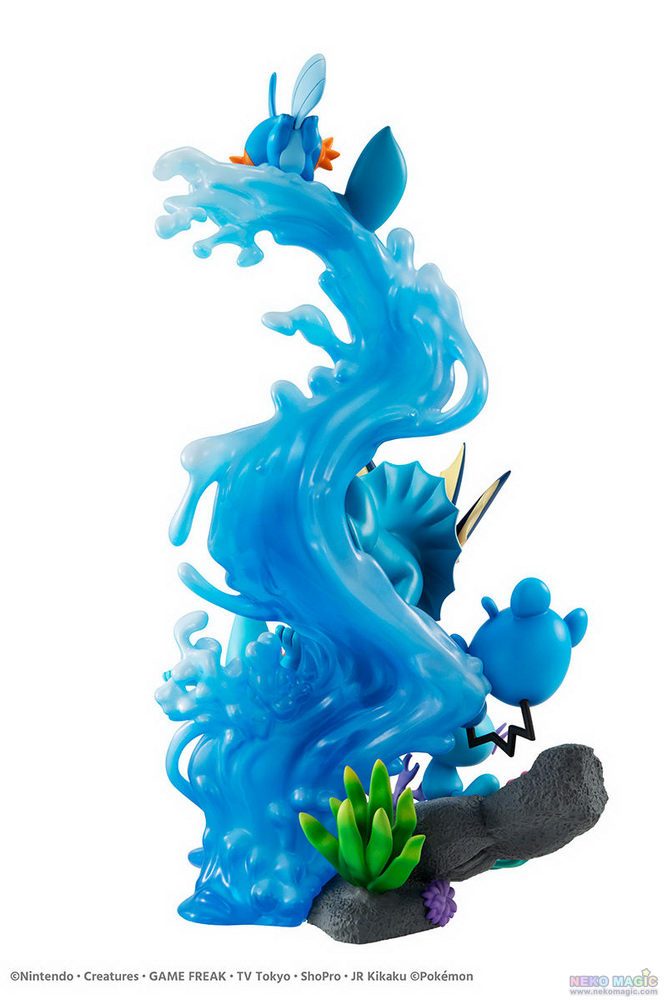 Pokémon – Water Type DIVE TO BLUE G.E.M. EX series non-scale PVC figure ...
