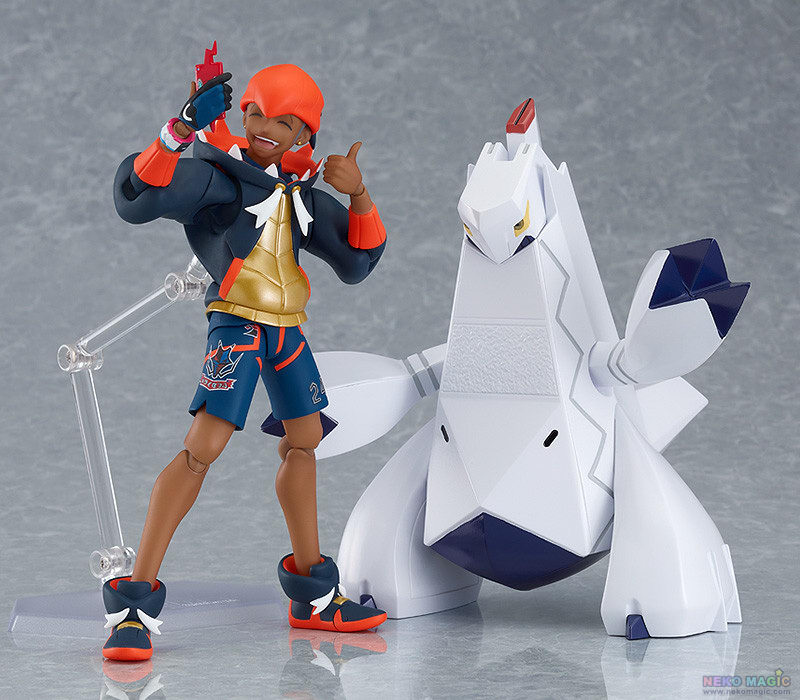 Exclusive Pokémon Sword And Shield Raihan Figma Sp 137 Action Figure By Pokémon Center